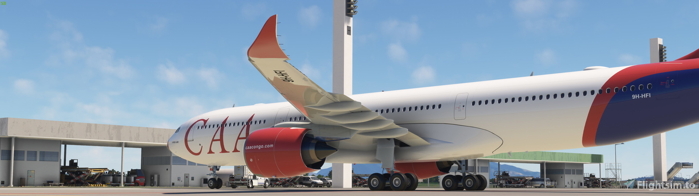 A330-302 Hi Fly / CAA - Compagnie Africaine d Aviation (9H-HFI) for ...