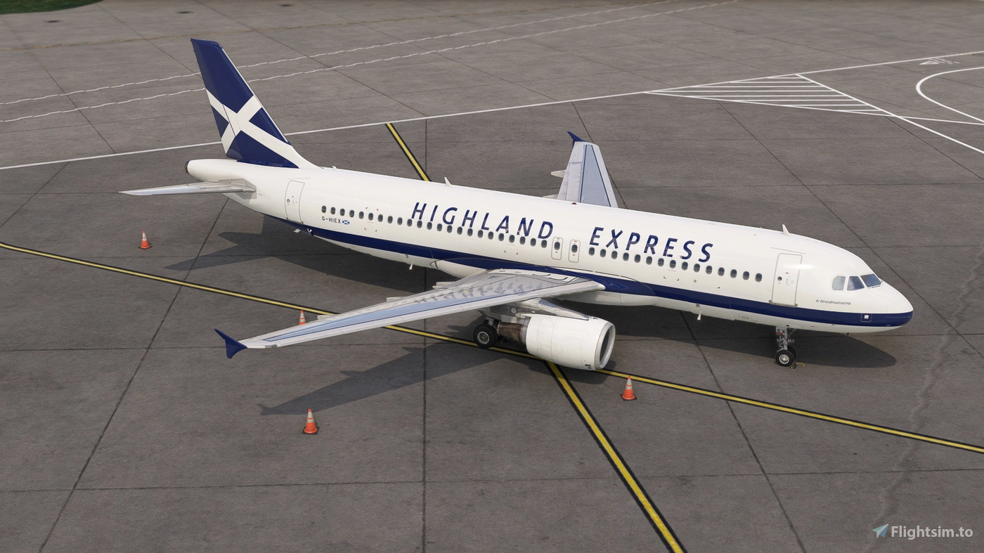 Highland Express Fenix A320 V2 CFM Fictional for Microsoft Flight ...