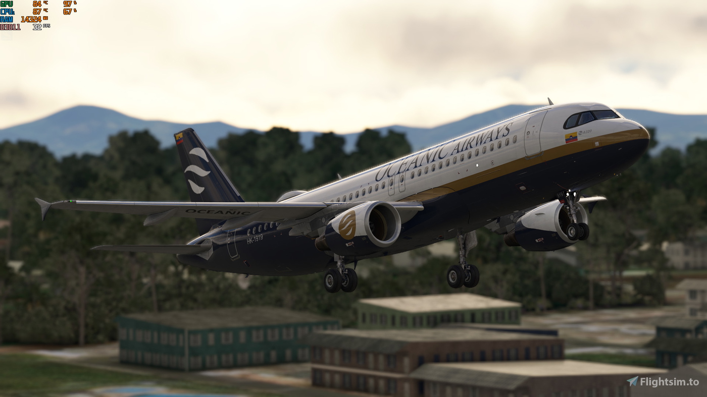HK-1919 Oceanic AirWays (CFM-8K) for Microsoft Flight Simulator | MSFS
