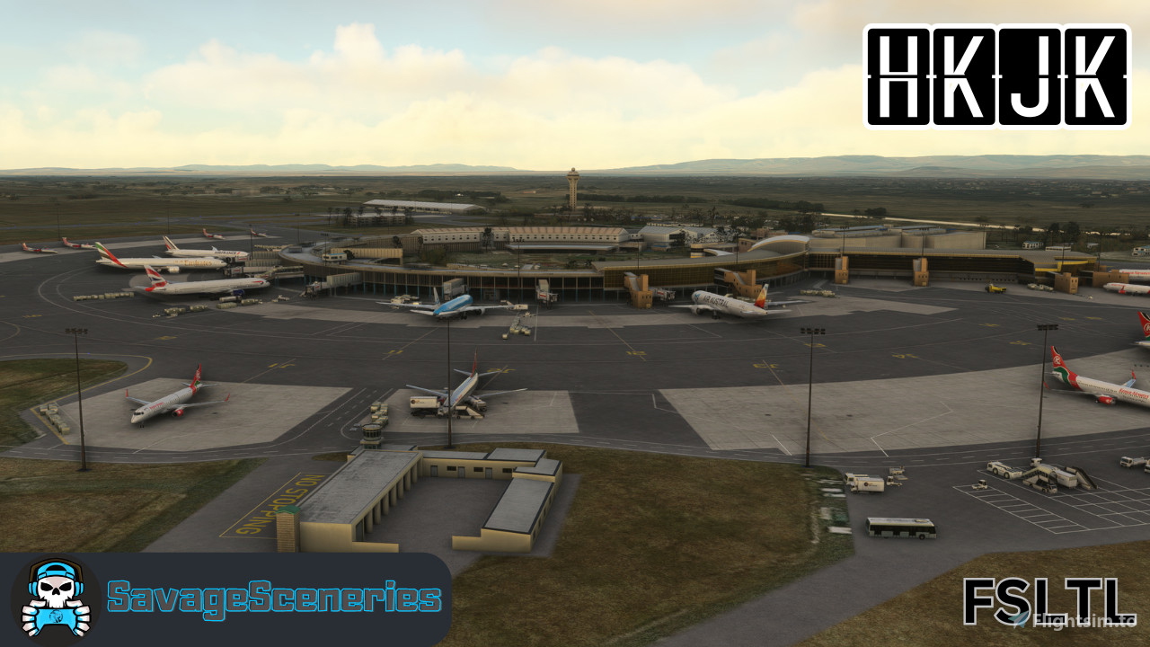 HKJK FSLTL Static Aircraft for Microsoft Flight Simulator | MSFS