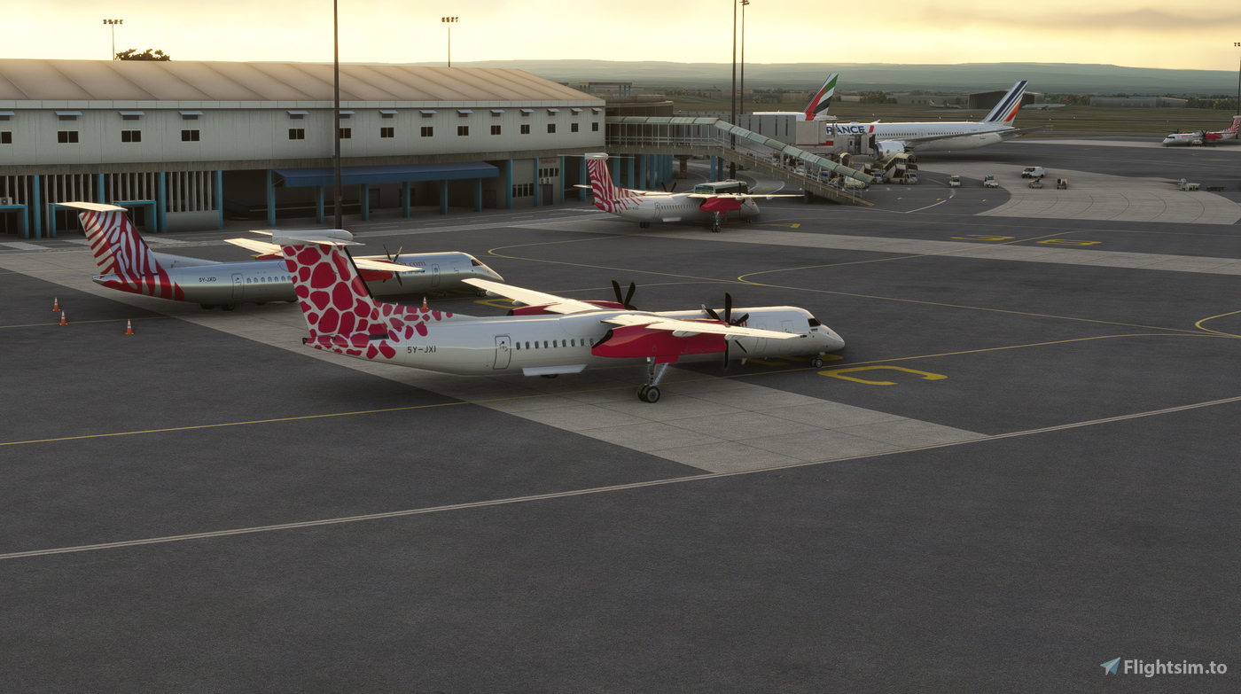 HKJK FSLTL Static Aircraft for Microsoft Flight Simulator | MSFS