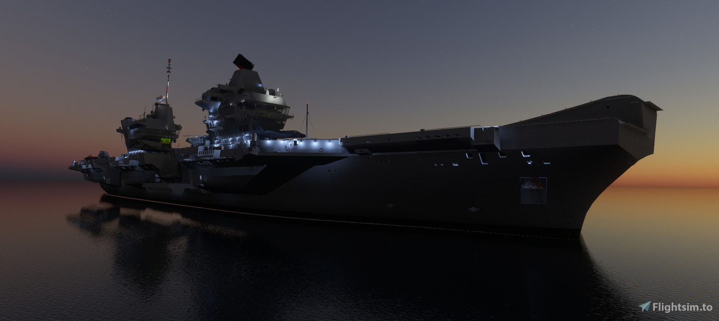 HMS Queen Elizabeth Carrier CATOBAR Conversion (Project Ark Royal) DEMO ...