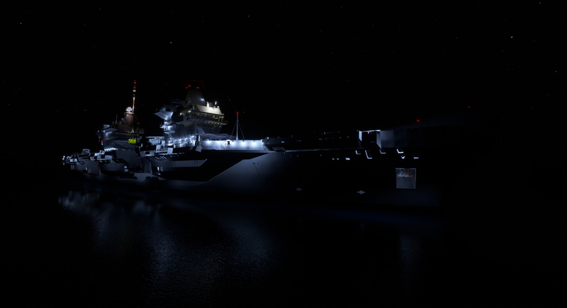 HMS Queen Elizabeth Carrier CATOBAR Conversion (Project Ark Royal) DEMO ...