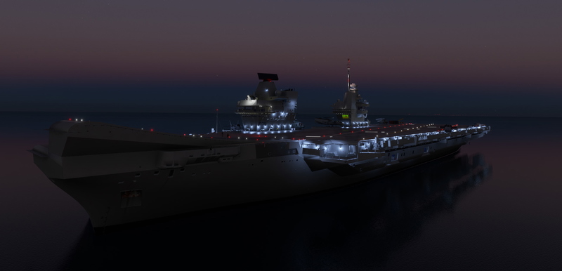 HMS Queen Elizabeth Carrier CATOBAR Conversion (Project Ark Royal) DEMO ...