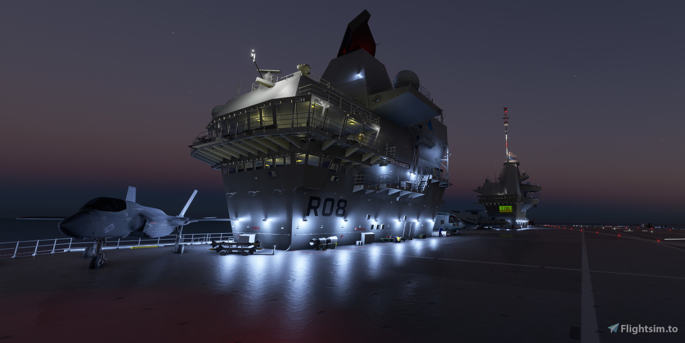 HMS Queen Elizabeth Carrier CATOBAR Conversion (Project Ark Royal) DEMO ...