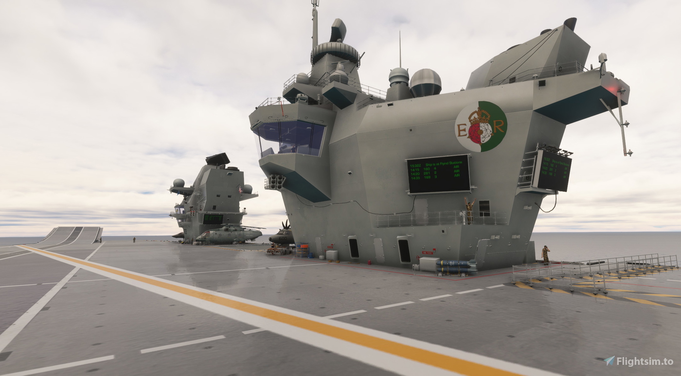 HMS Queen Elizabeth Carrier CATOBAR Conversion (Project Ark Royal) DEMO ...