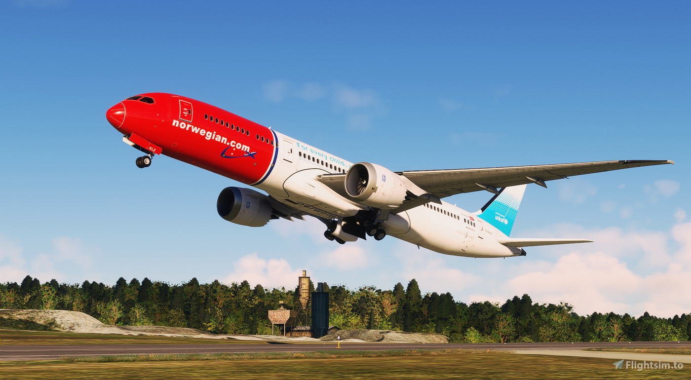 Norwegian G-CKLZ Horizonsim 787-9 [8k] [raimbotrax] for Microsoft ...