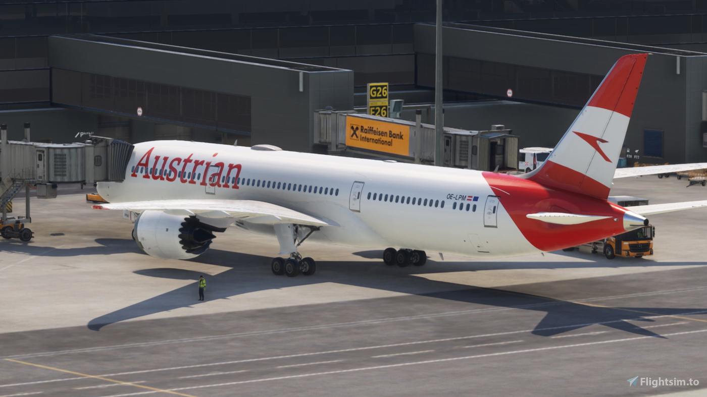 Horizon Sim Boeing B787-9 Austrian Airlines | 4K for Microsoft Flight ...