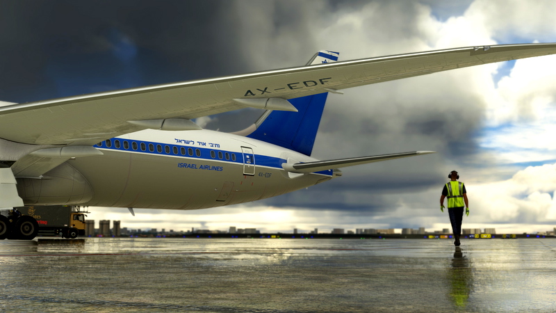 Horizon Sim Boeing B787-9 EL AL Retro | 4K for Microsoft Flight ...