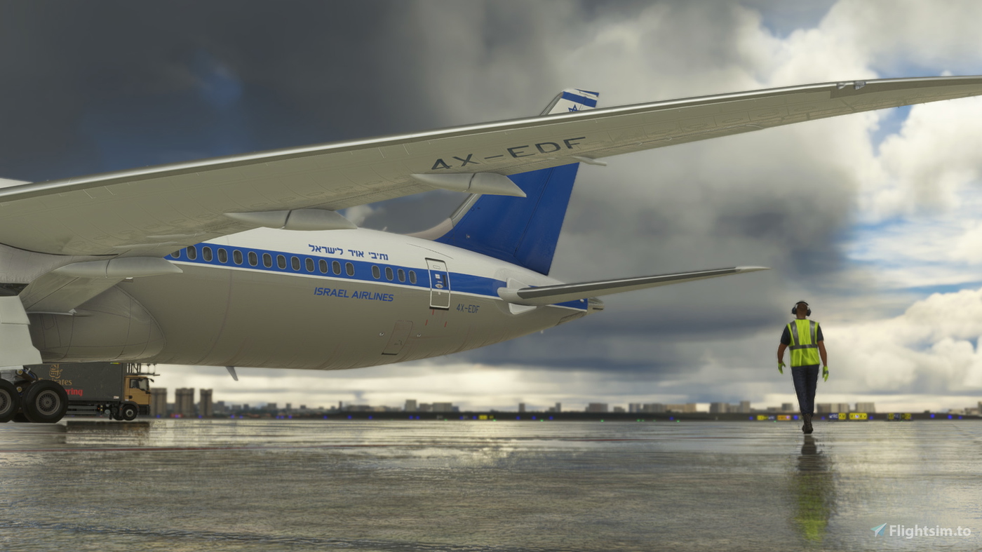 Horizon Sim Boeing B787-9 EL AL Retro | 4K for Microsoft Flight ...