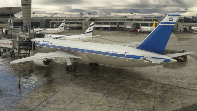 Horizon Sim Boeing B787-9 EL AL Retro | 4K for Microsoft Flight ...