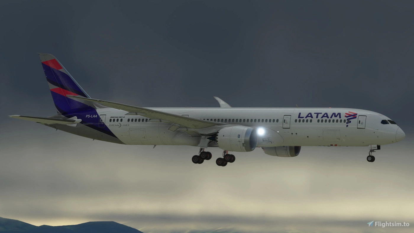 Horizon Sim Boeing B787-9 LATAM Airlines Brazil | 4K for Microsoft ...
