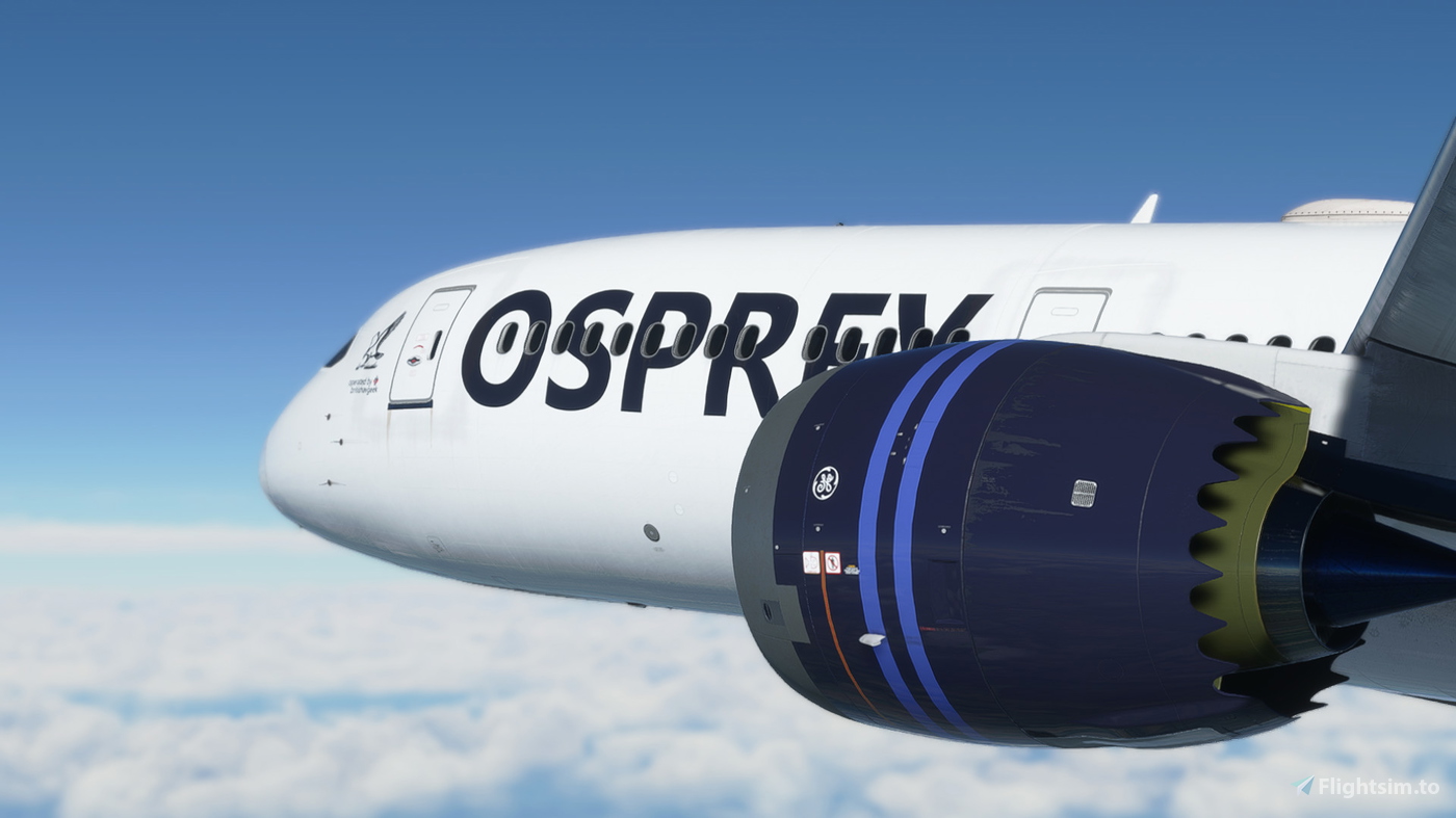 Horizon Sim Boeing B787-9 Osprey Airways | 4K for Microsoft Flight ...