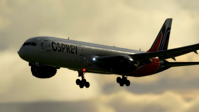 Horizon Sim Boeing B787-9 Osprey Airways | 4K for Microsoft Flight ...