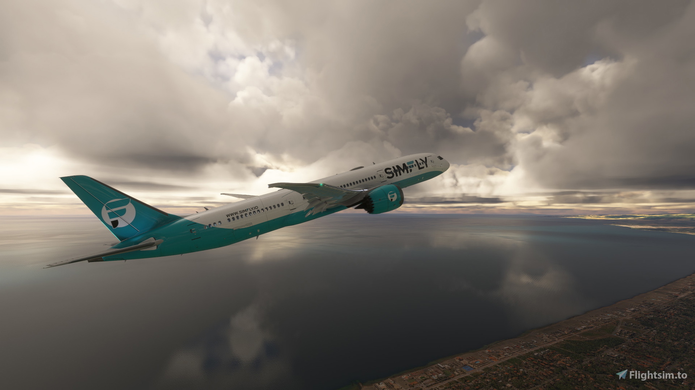 [HORIZON] SimFly Boeing B787-9 livery for Microsoft Flight Simulator | MSFS