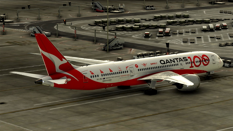 Horizon Simulations 787-9 | Qantas (100 Year Anniversary Livery) for ...