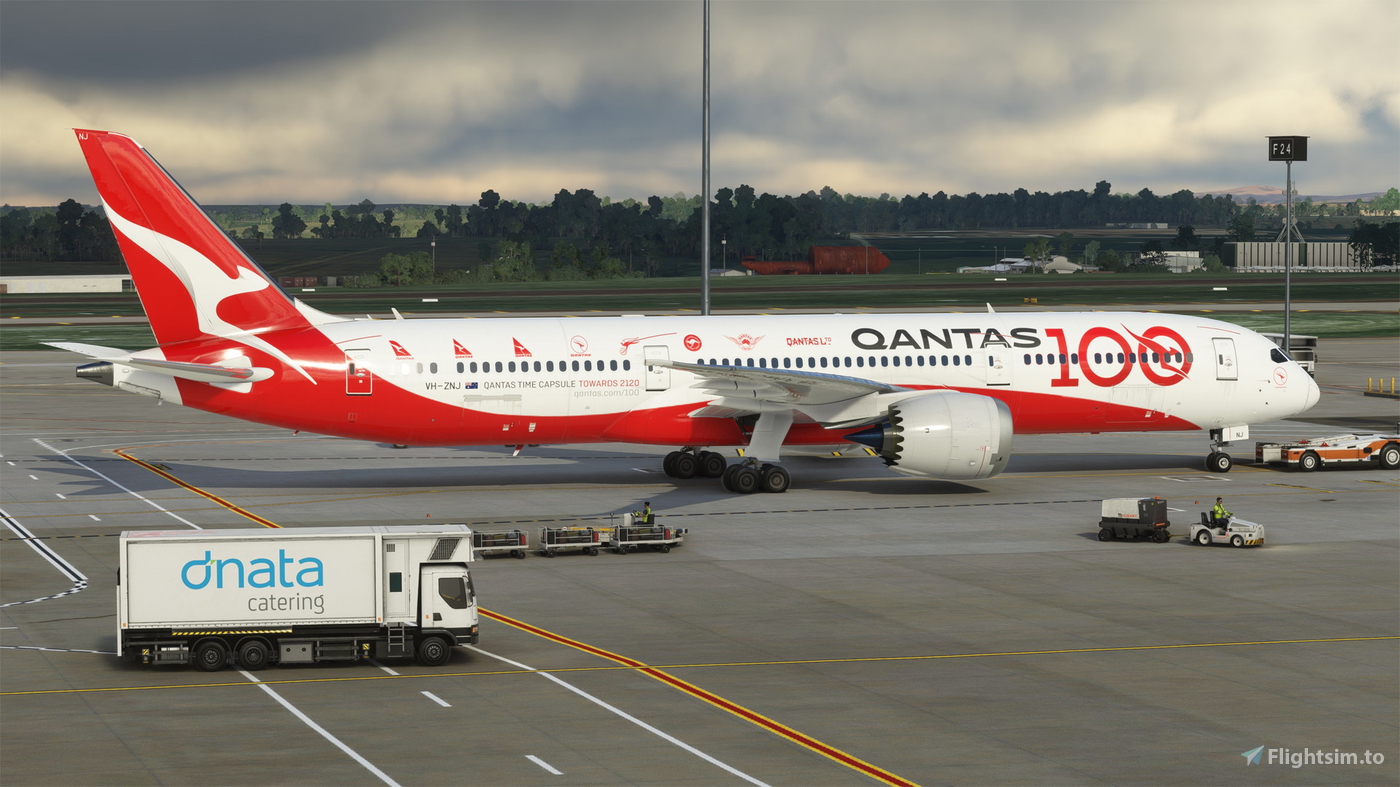 Horizon Simulations 787-9 | Qantas (100 Year Anniversary Livery) for ...