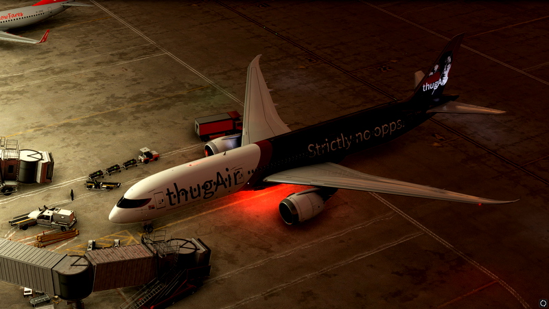 Horizon Simulations 787-9 thugAir [G-YAAL] for Microsoft Flight ...