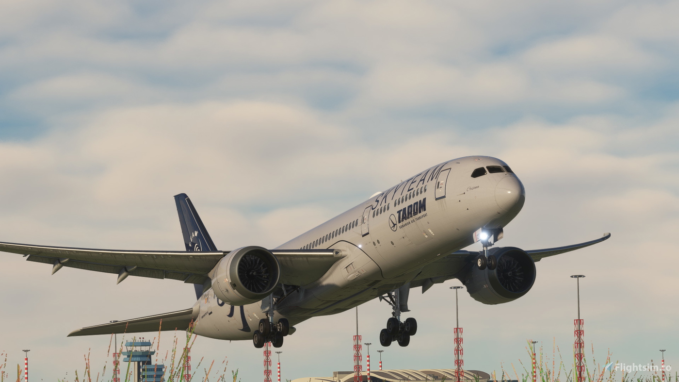 Horizon Simulations Boeing 787-9 TAROM Skyteam livery (Fictional) for Microsoft Flight Simulator ...
