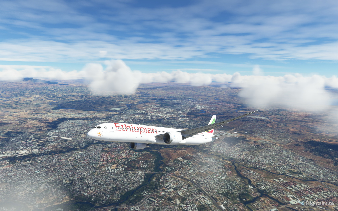Horizon Simulations Boeing 787-9 Ethiopian (ET-AXL) for Microsoft Flight Simulator | MSFS