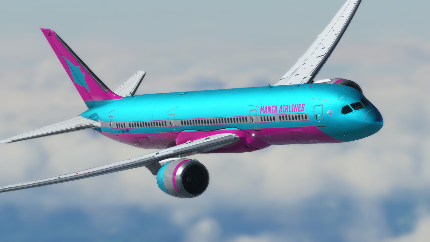 Horizon Simulations Boeing 787-9 G-SIMD Manta Airlines A320 Sim Pilot ...