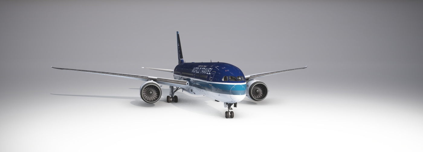 Horizon Simulations Boeing 787-9 GE World Travel Airlines Livery (FSX ...