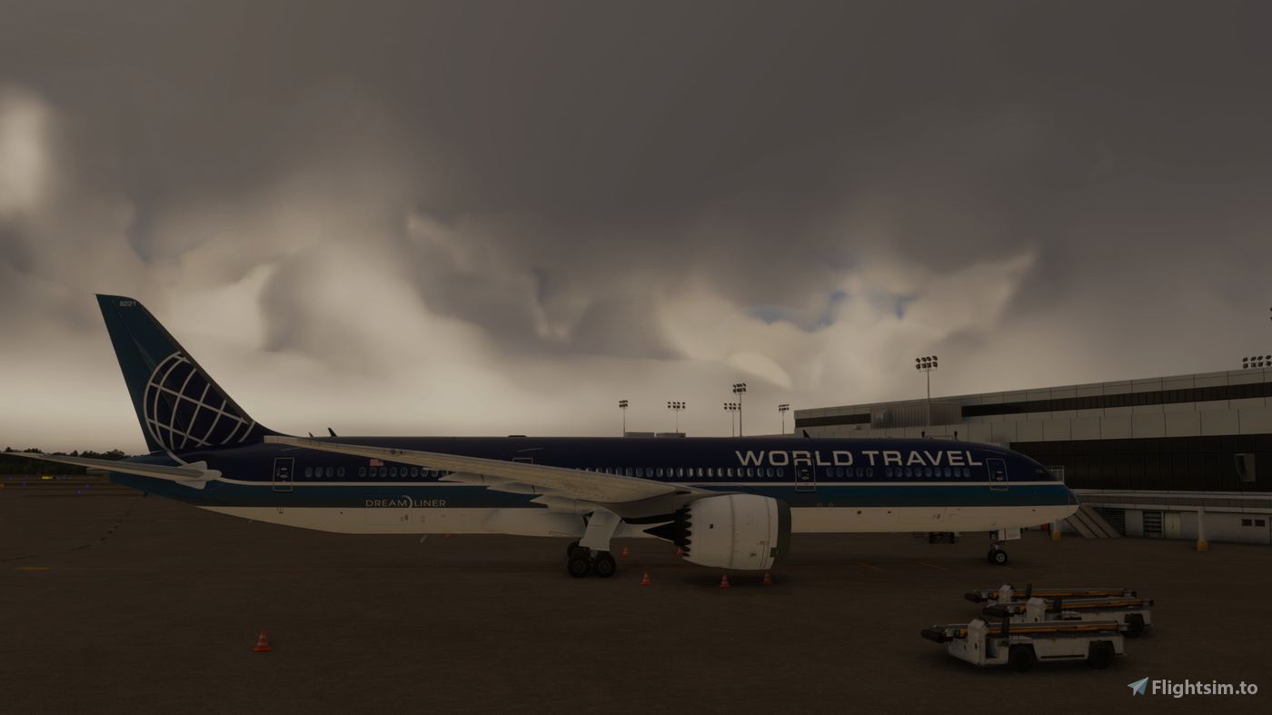 Horizon Simulations Boeing 787-9 GE World Travel Airlines Livery (FSX ...