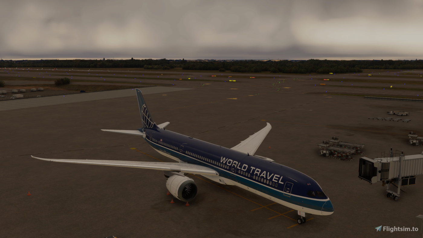 Horizon Simulations Boeing 787-9 GE World Travel Airlines Livery (FSX ...