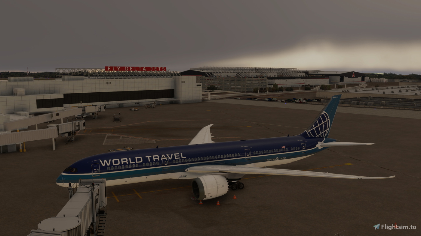 Horizon Simulations Boeing 787-9 GE World Travel Airlines Livery (FSX ...