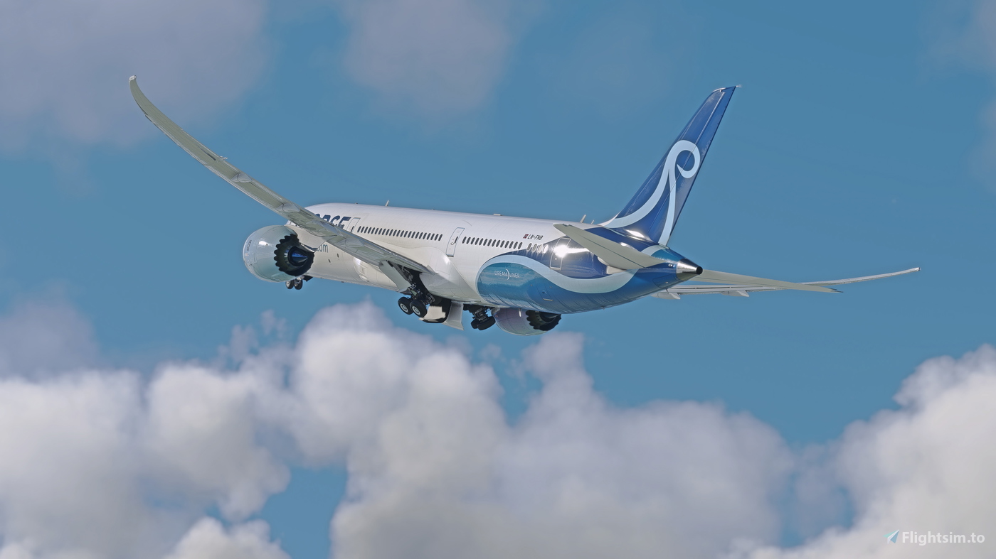 Horizon Simulations Boeing 787-9 Livery Package のために Microsoft Flight Simulator | MSFS