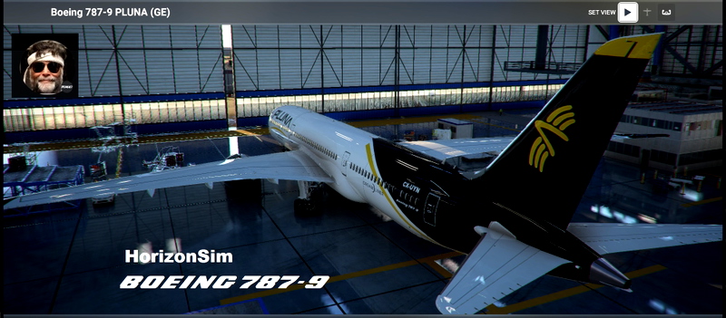 Liveries for Horizon Simulations Boeing 787-9 on Microsoft Flight Simulator
