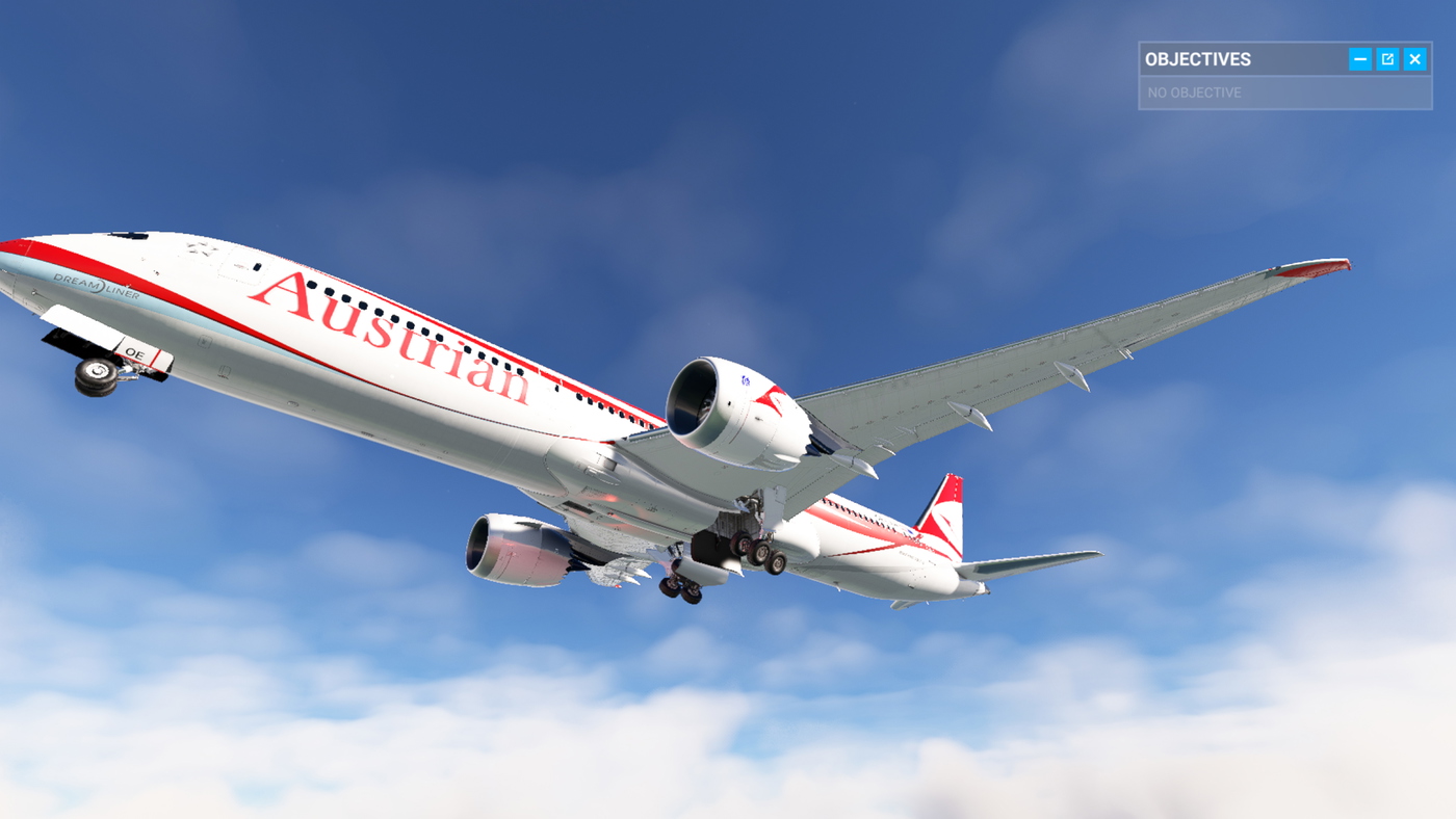 horizonsim-B789 Austrian OE-LAW-RR for Microsoft Flight Simulator | MSFS