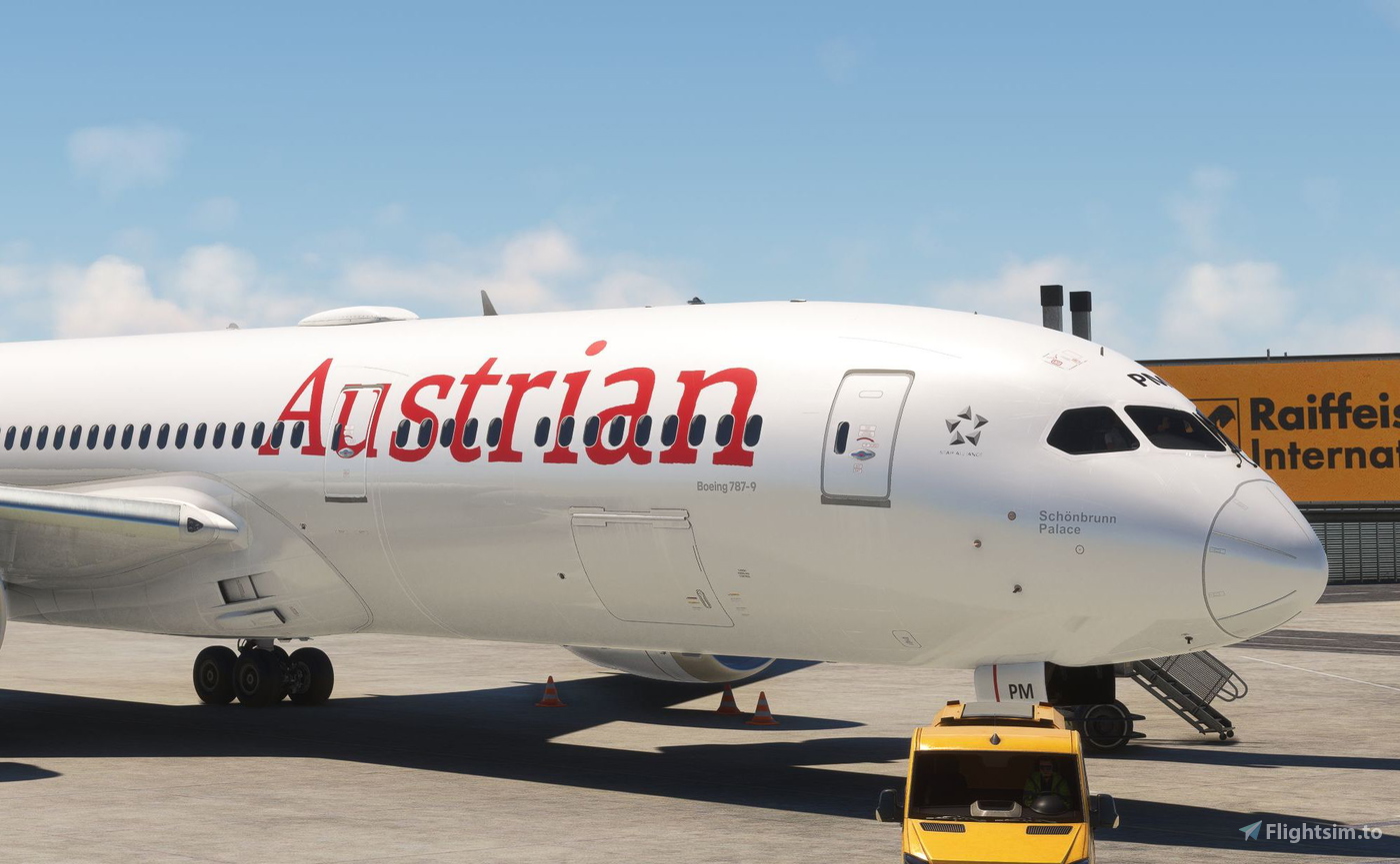 HorizonSim Boeing 787-9 Austrian Airlines OE-LPM[GE] for Microsoft ...