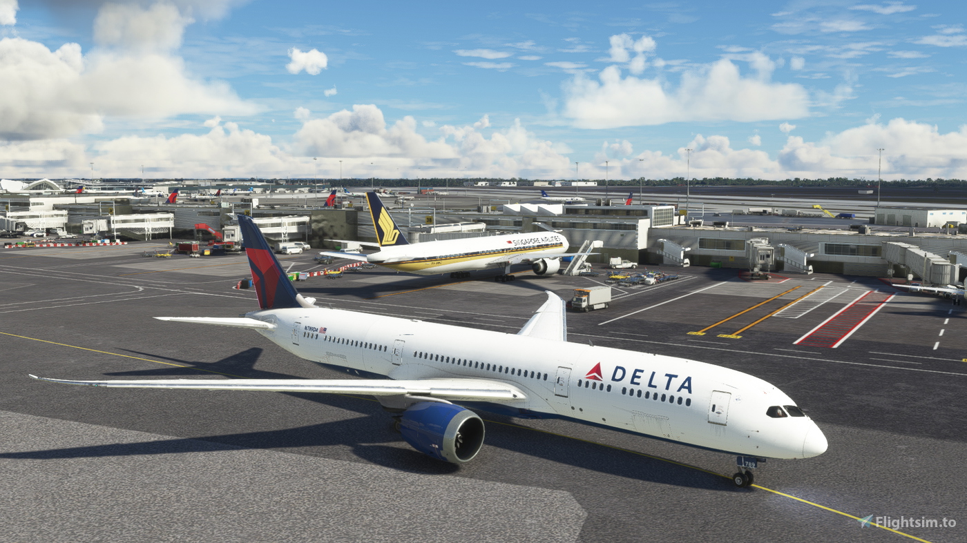 [DISCONTINUED] - HorizonSim Boeing 787-9 Delta Air Lines 8K for ...