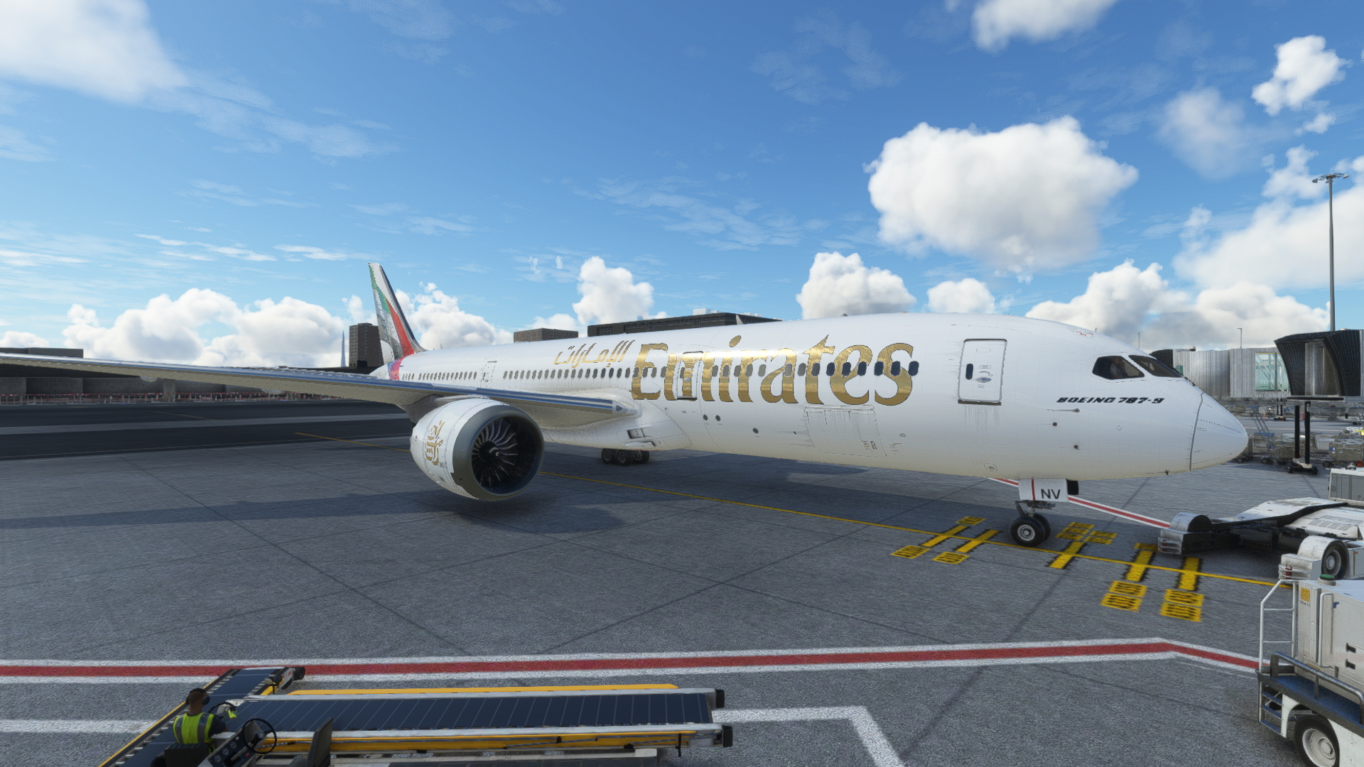 HorizonSim Boeing 787-9 Emirates 2023 Livery Dirty 8K - MSFS Add-on ...
