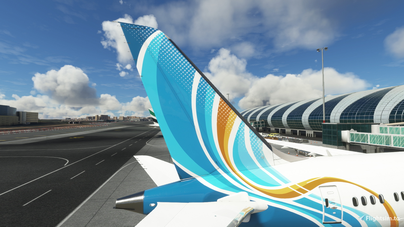 HorizonSim Boeing 787-9 FlyDubai Dirty 8K for Microsoft Flight ...