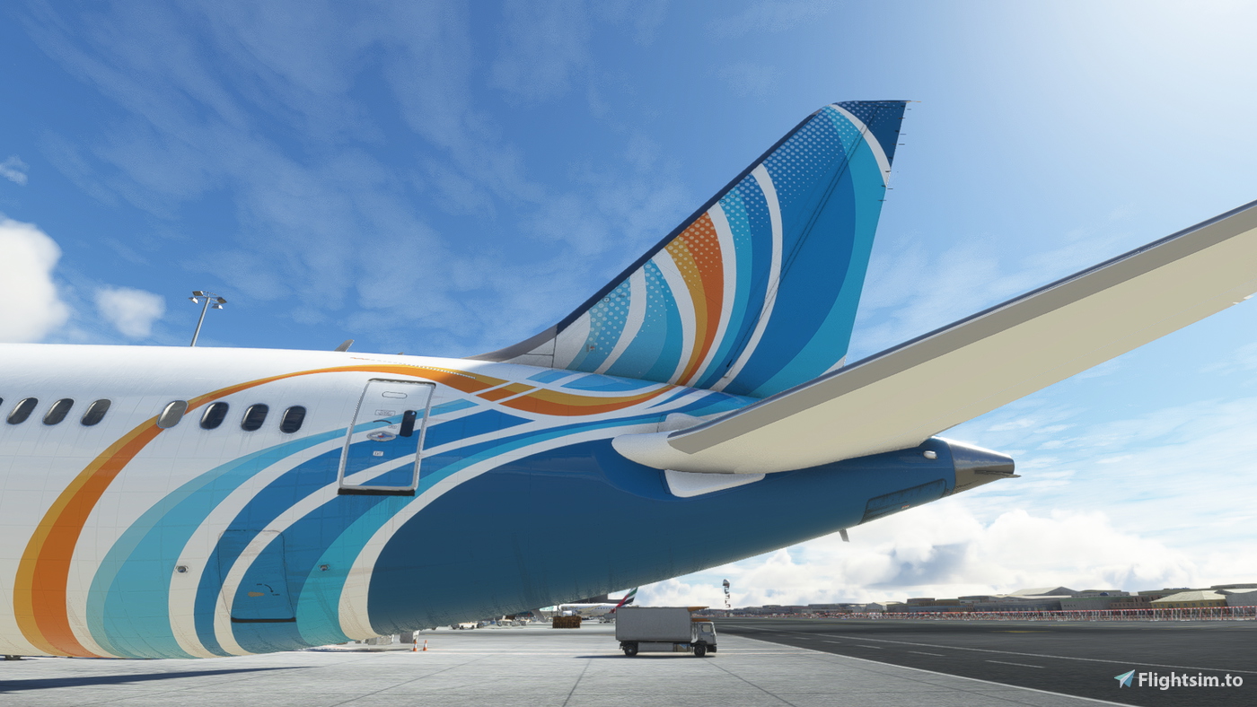 HorizonSim Boeing 787-9 FlyDubai Dirty 8K for Microsoft Flight ...