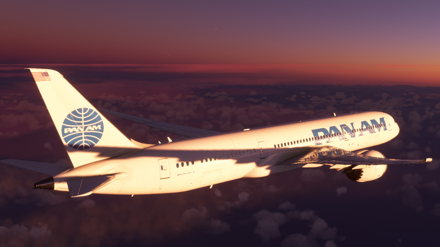 HorizonSim Boeing 787-9 PAN AM 8K pro Microsoft Flight Simulator | MSFS