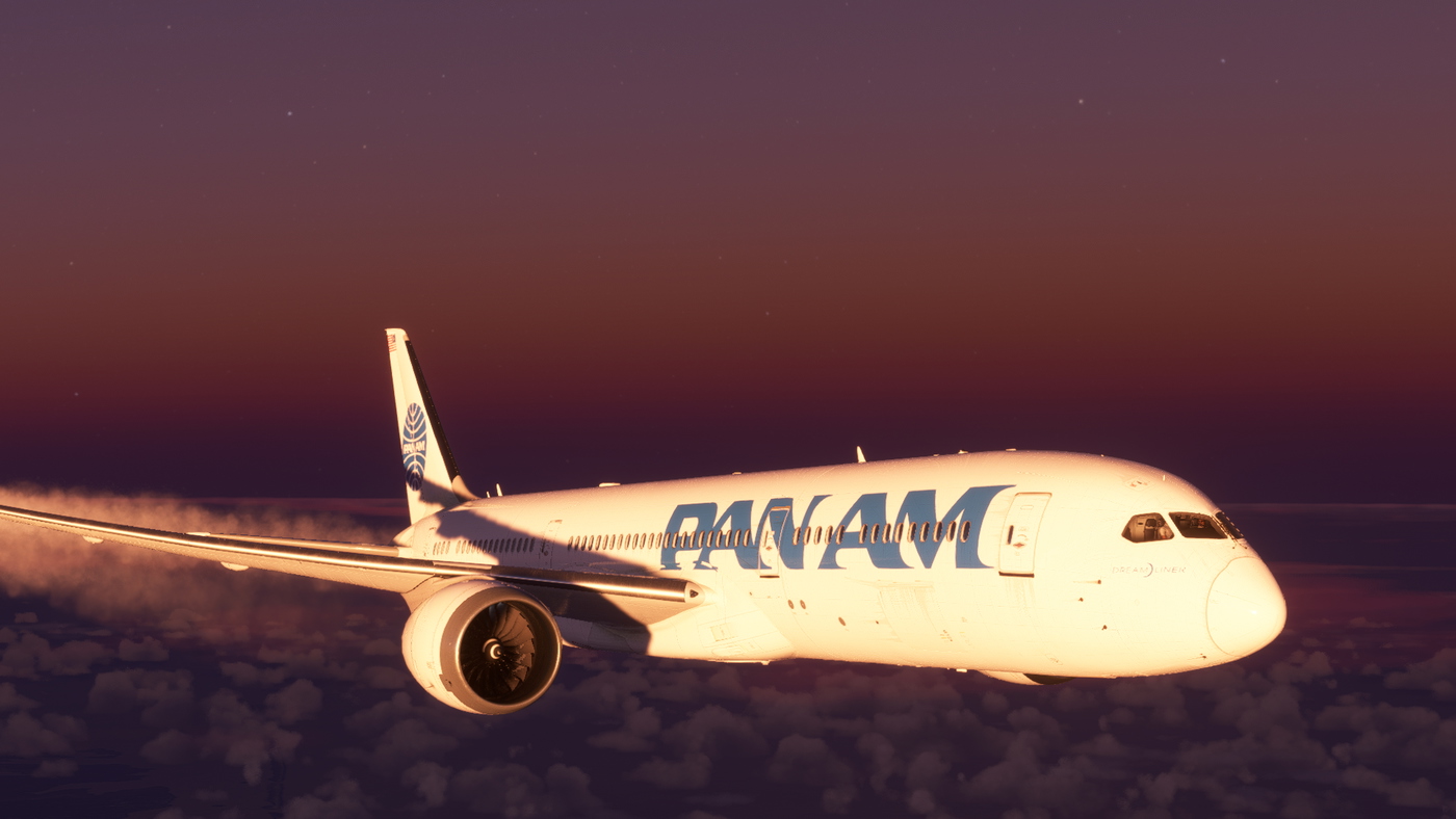 HorizonSim Boeing 787-9 PAN AM 8K pro Microsoft Flight Simulator | MSFS