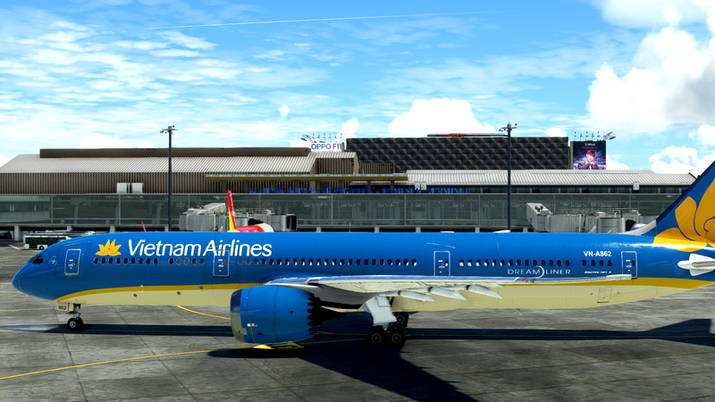 HorizonSim Boeing 787-9 Vietnam Airlines VN-A862 Dirty 8K for Microsoft ...