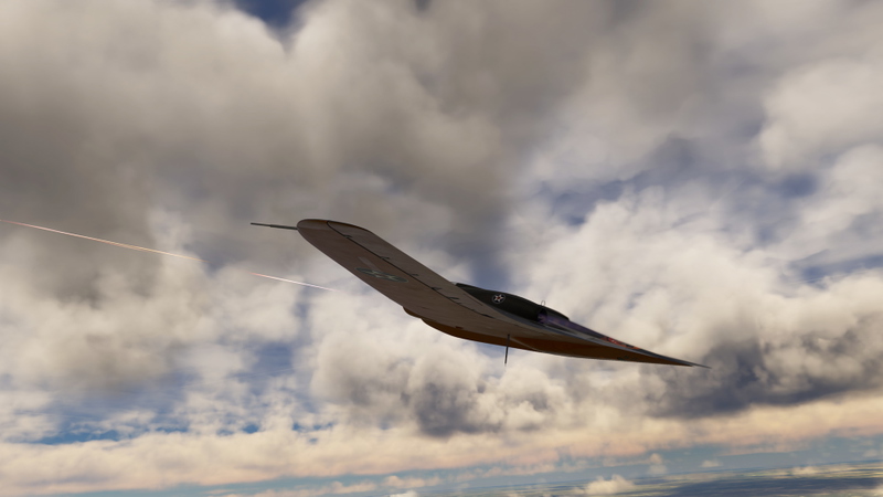 Horten IX (Ho229) Bunker Squadron for Microsoft Flight Simulator | MSFS