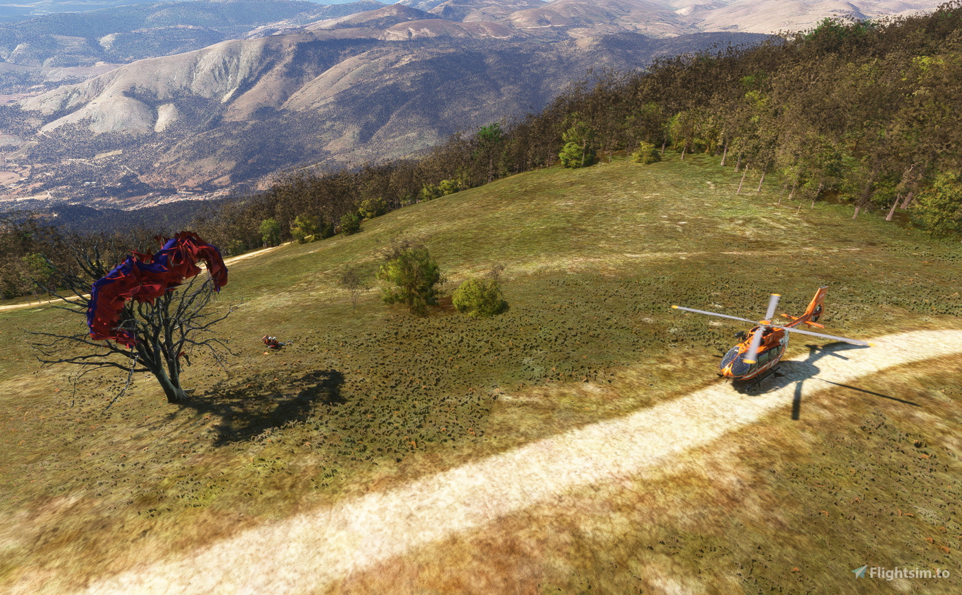 HPG Airbus H145 Action pack: HEMS Random and Anywhere mission for Microsoft Flight Simulator | MSFS