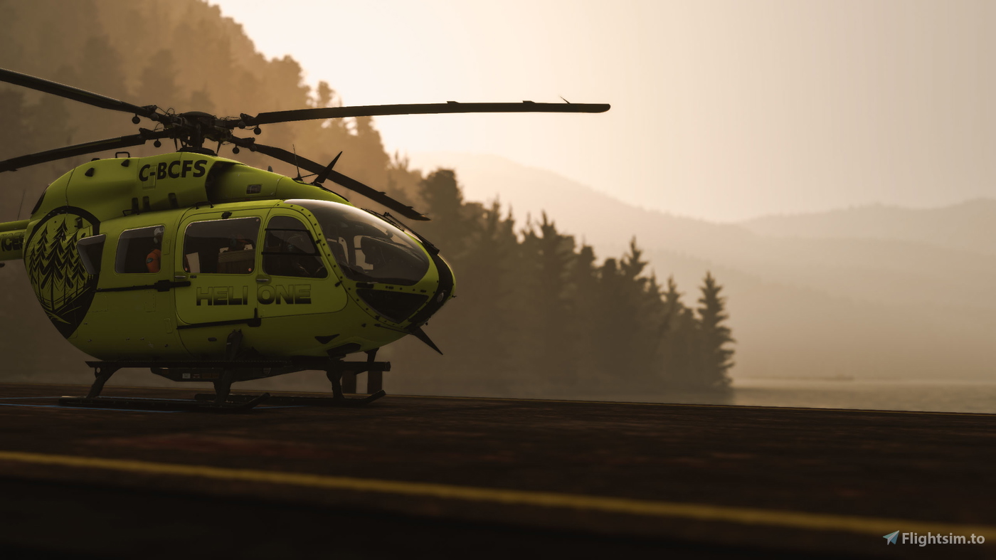HPG Airbus H145 Action pack: Seymour Inlet Heli Logging Mission for ...