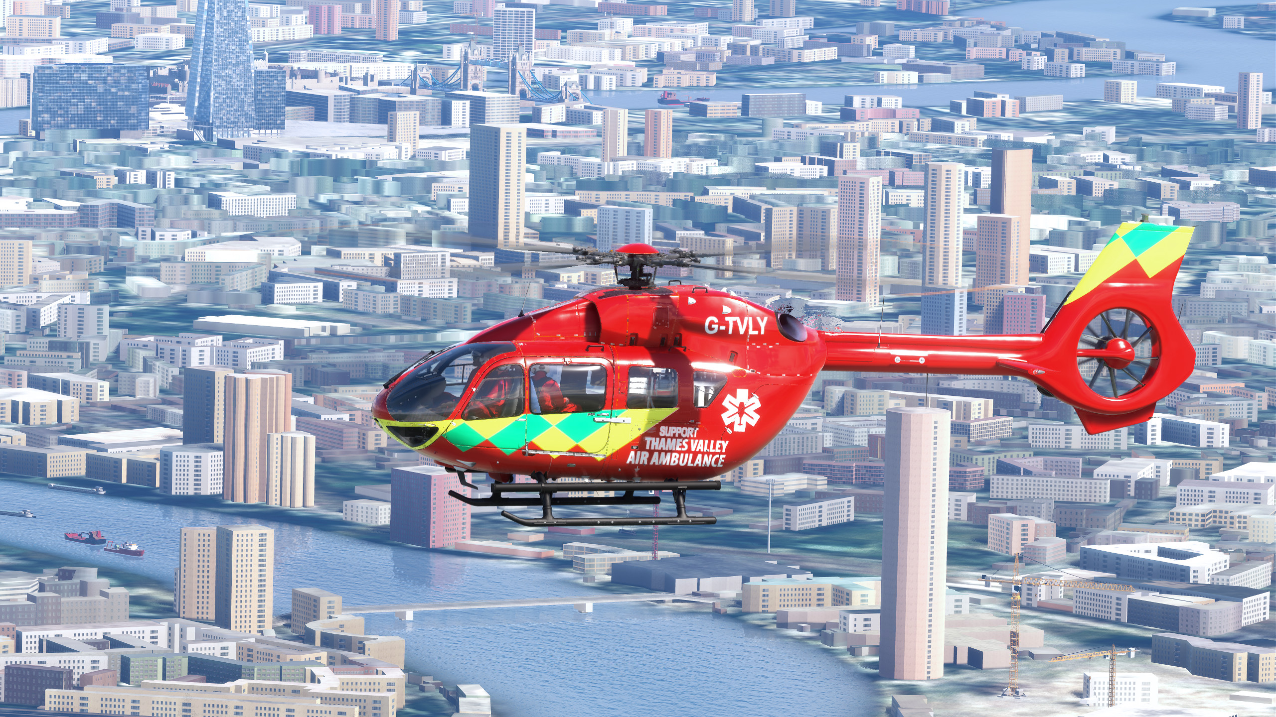HPG Airbus H145 Thames Valley Air Ambulance (includes custom pilot ...