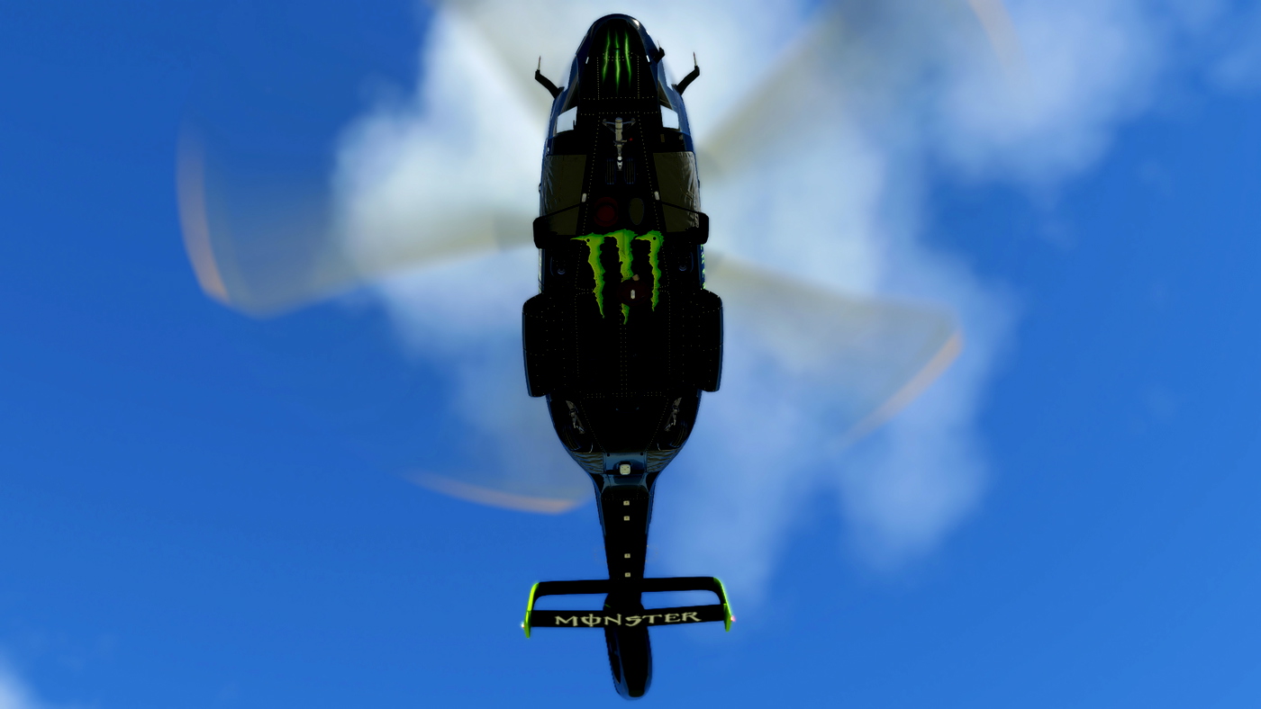 HPG Airbus H160 Monster Energy for Microsoft Flight Simulator | MSFS