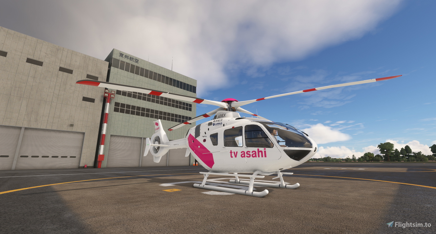 HPG EC135 Toho Air Service JA01EX for Microsoft Flight Simulator | MSFS