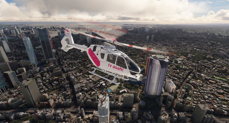 HPG EC135 Toho Air Service JA01EX for Microsoft Flight Simulator | MSFS
