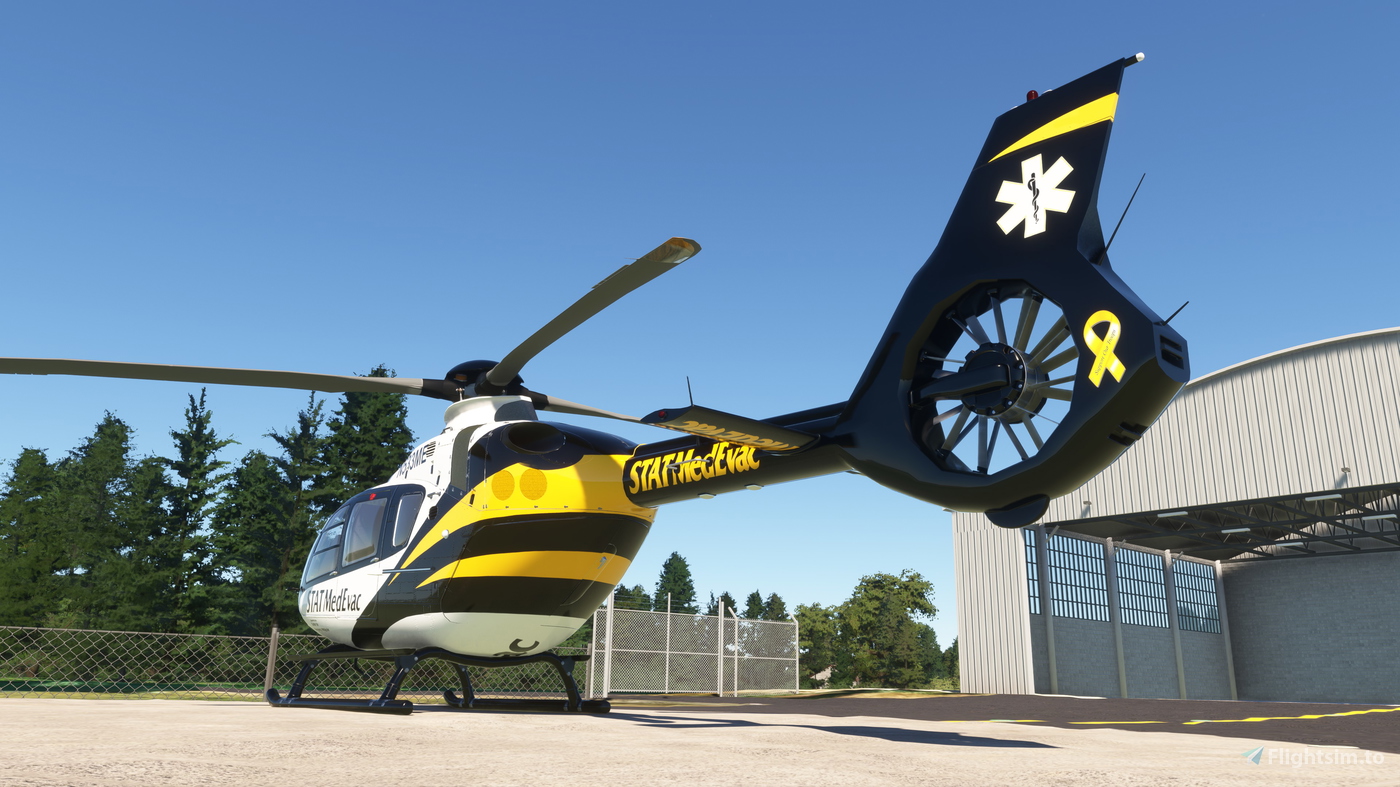 HPG H135 STAT MedEvac N533ME for Microsoft Flight Simulator | MSFS