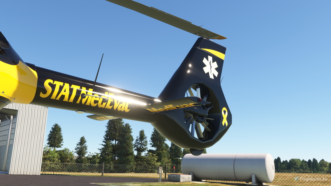 HPG H135 STAT MedEvac N533ME for Microsoft Flight Simulator | MSFS