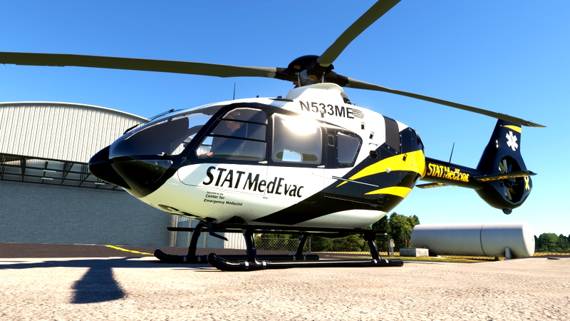 HPG H135 STAT MedEvac N533ME for Microsoft Flight Simulator | MSFS